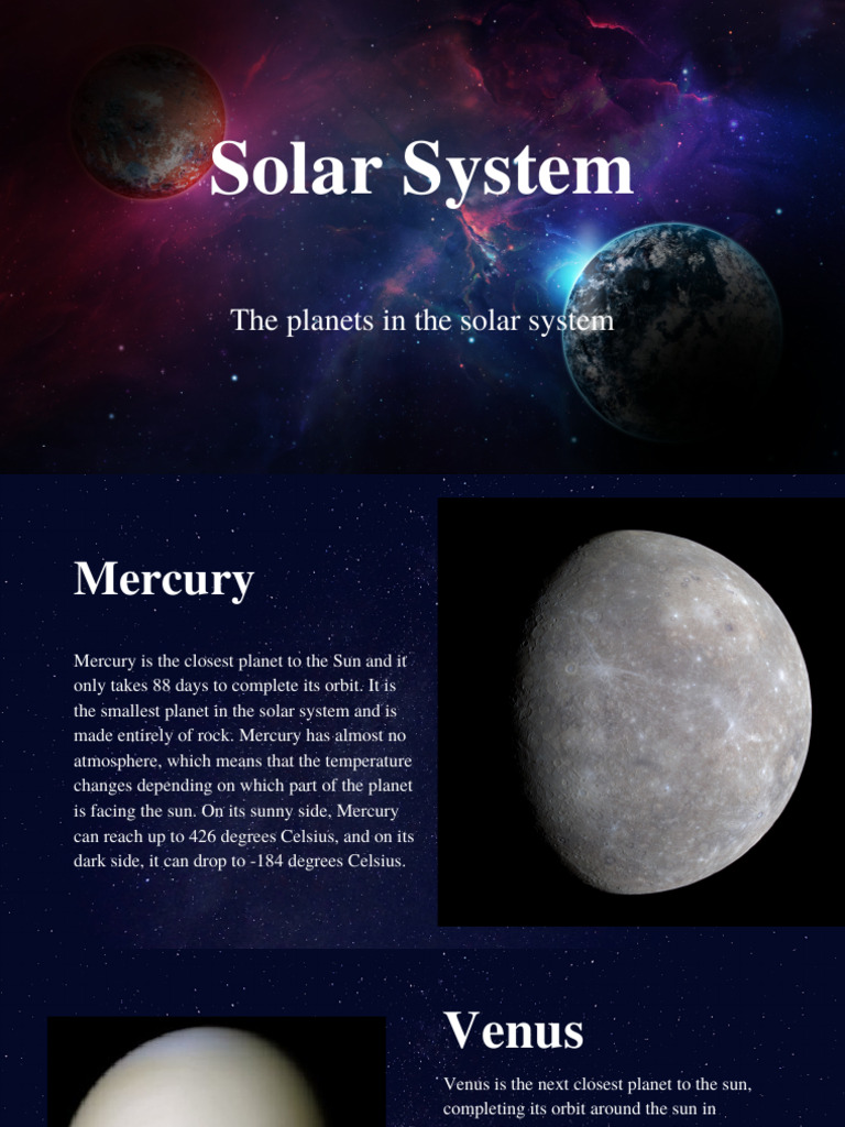 Solar System | PDF | Solar System | Planets