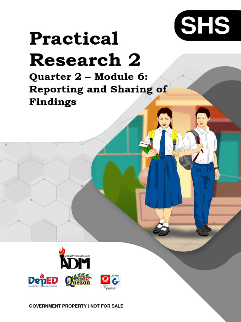 Sdoquezon Adm SHS12 A PR2 M6.1 | PDF | Learning | Knowledge