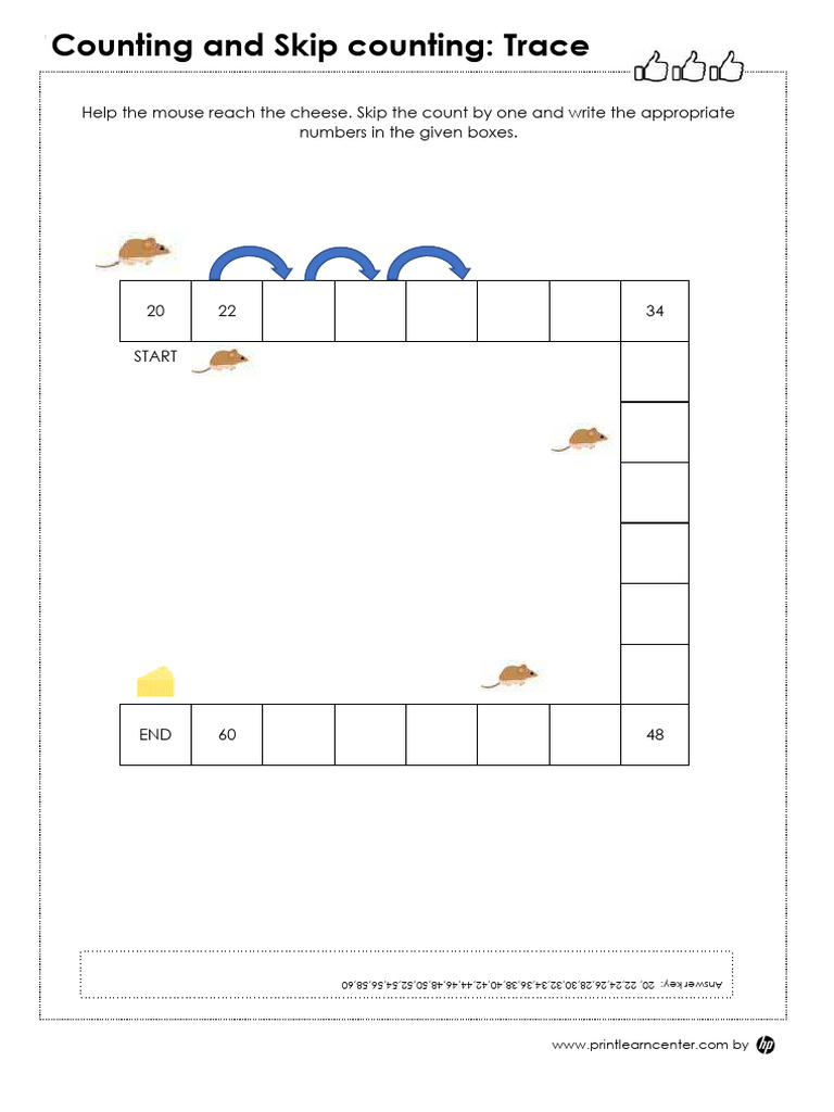 5 6 7 Math Number Sense Counting and Skip Counting 2h | PDF