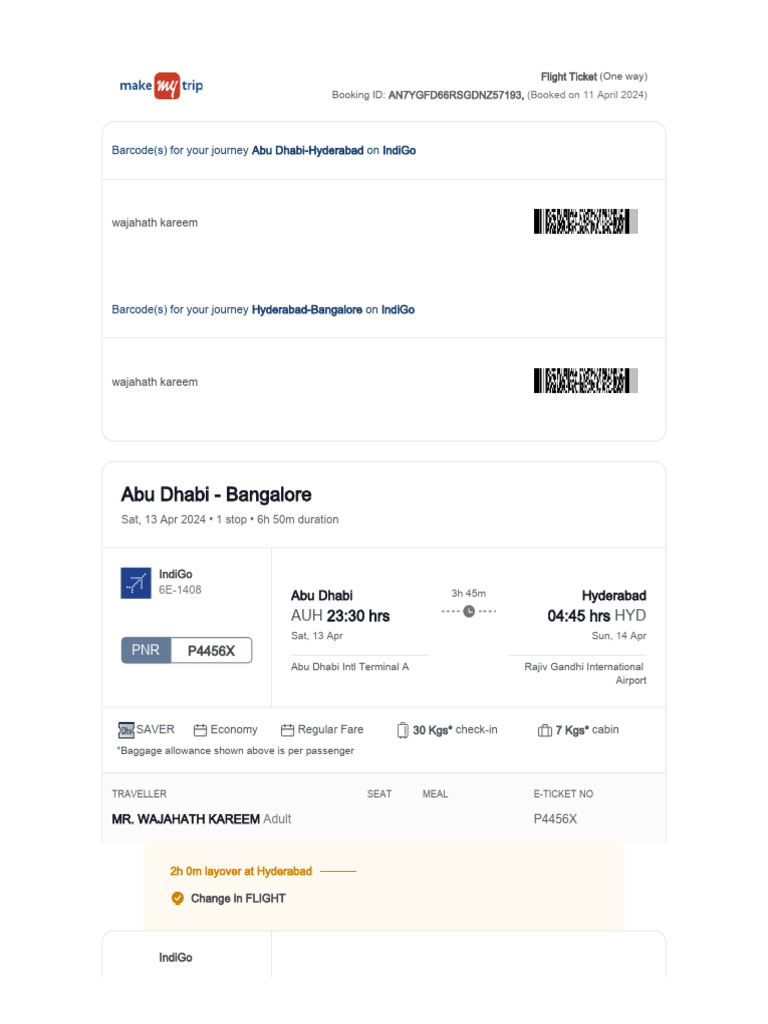 Ticket | PDF | Travel Visa | Transport