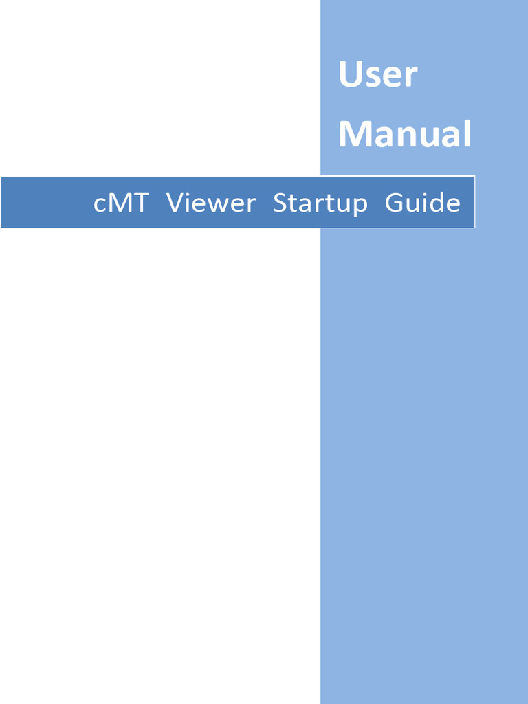 UM017006E CMT Viewer UserManual Eng | PDF | Icon (Computing) | Window (Computing)