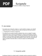 Lectia 5.2 Scripetele | PDF
