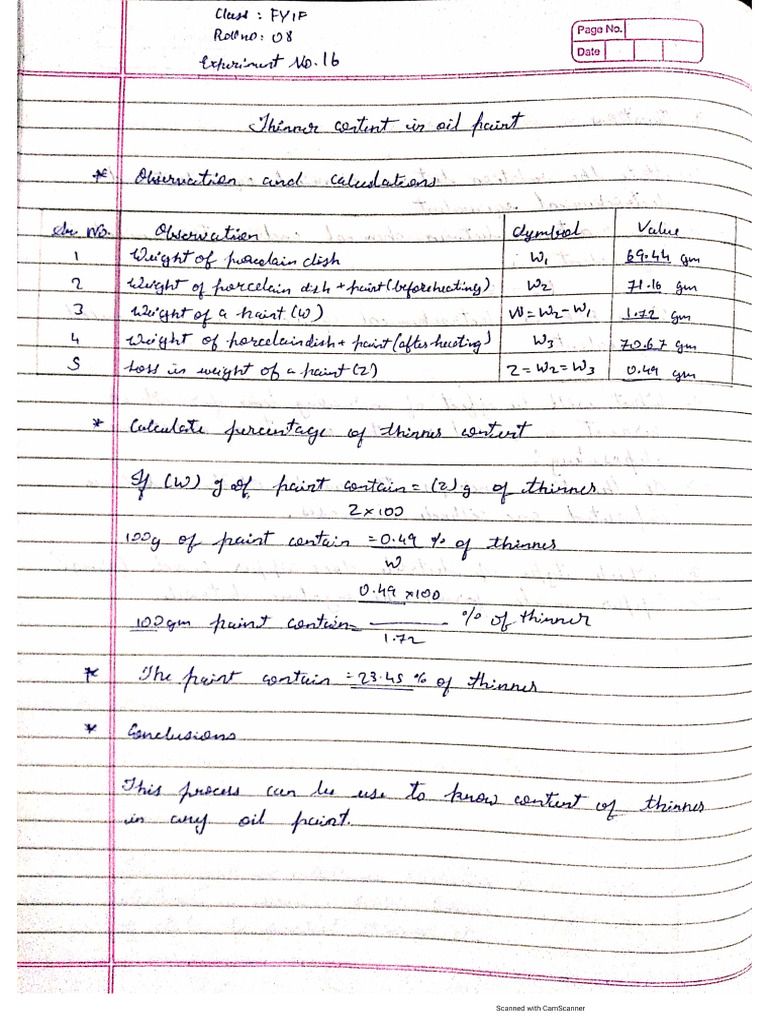Expt 11 BCH Roll No 8 | PDF