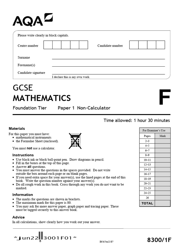 Maths Assessment | PDF | Mathematics