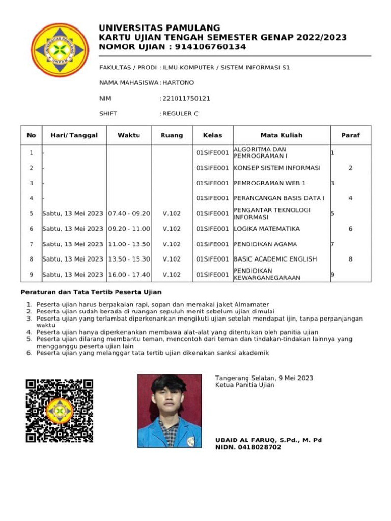 Uts PBD Hartono | PDF