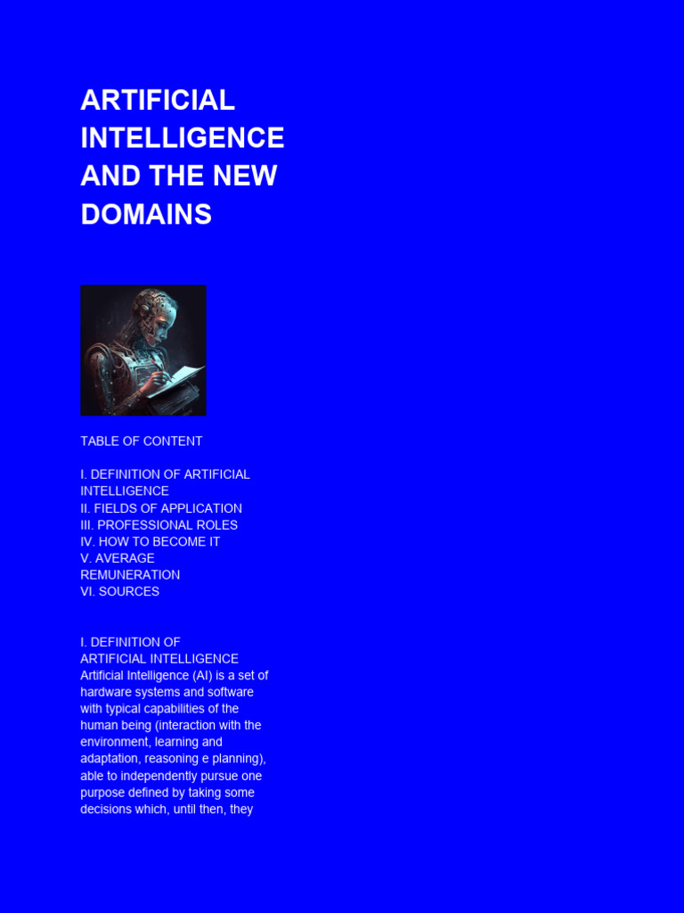 Ai Tech: Intro To Artificial Intelligence | PDF | Artificial Intelligence | Intelligence (AI ...