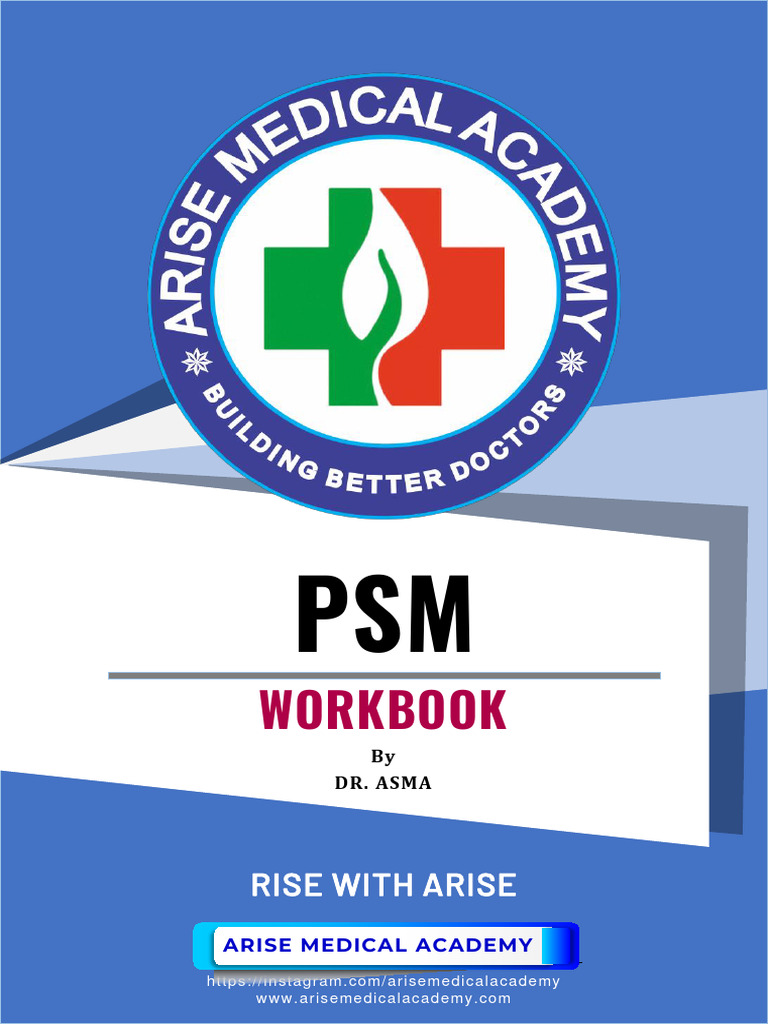 PSM Workbook (Empty) | PDF | Sensitivity And Specificity | Immunology