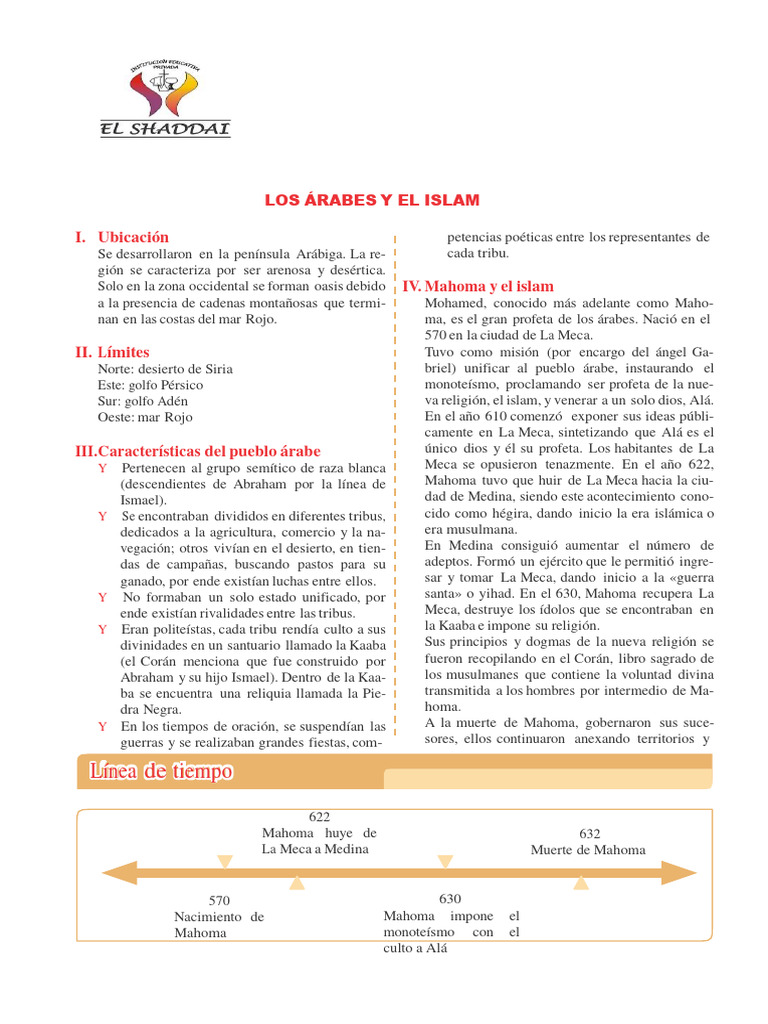 Historia del Islam y los Árabes | PDF | Mahoma | la meca