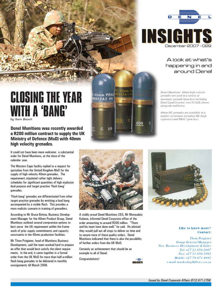 29 Grenades Order | PDF