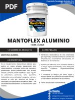 Ficha Técnica - Manto FLEX | PDF | Hormigón | Agua
