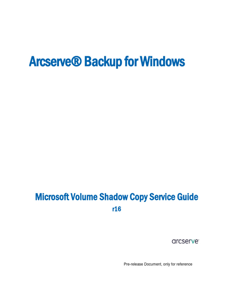 Ab MS VSS W Enu | PDF | Backup | Microsoft Windows
