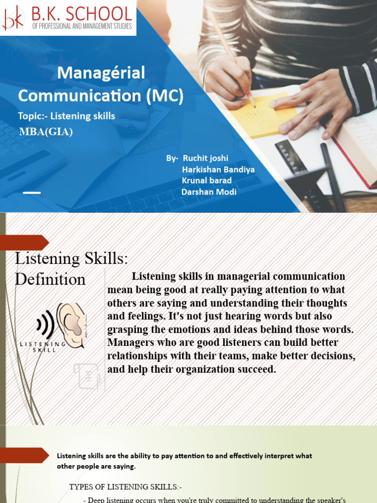 Managérial Comm MC | PDF | Psychotherapy | Nonverbal Communication