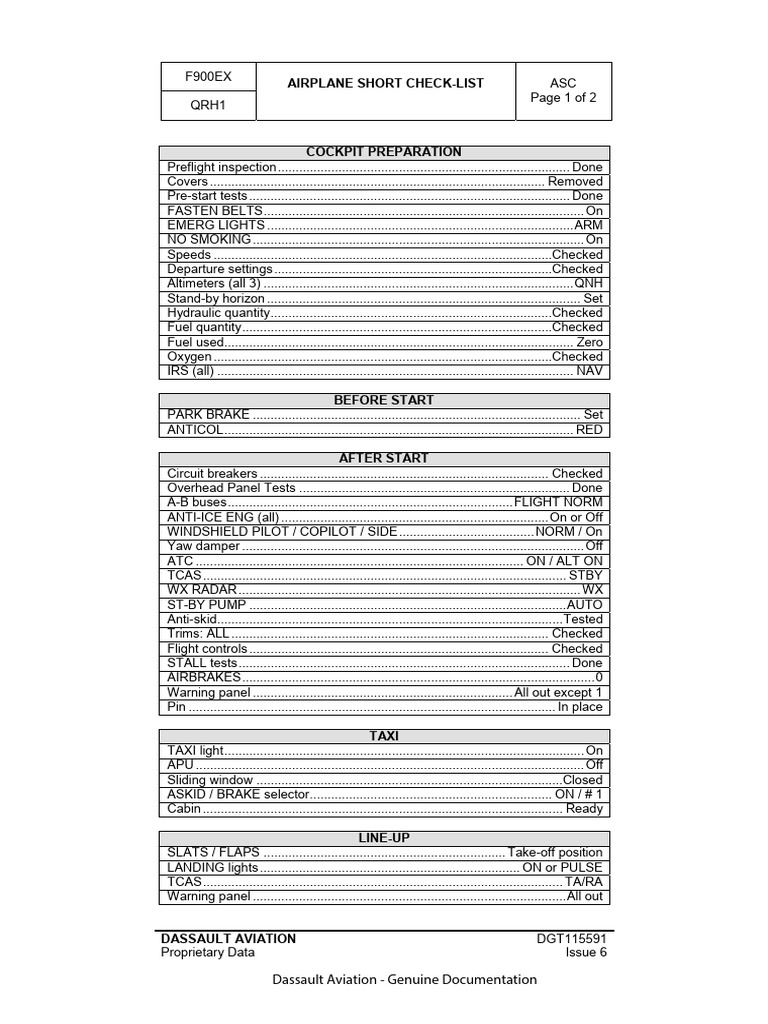 QRH 1 | PDF | Aircraft Flight Control System | Aviation