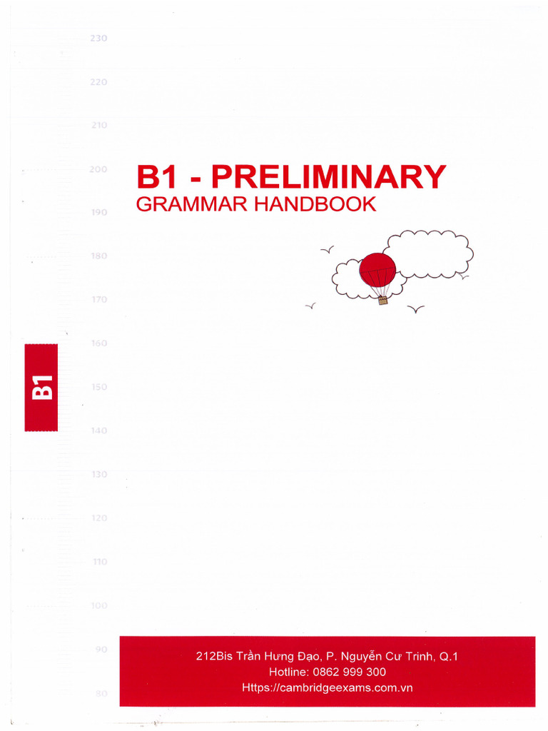 b1 Preliminary - Grammar Handbook | PDF