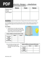 PhET Electromagnetic Induction Experiment | PDF | Electromagnetic ...