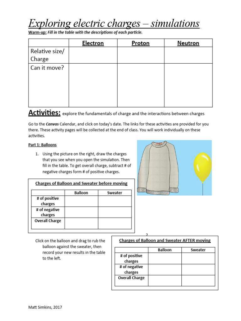 Electrostatics Lab | Download Free PDF | Electric Charge | Electron