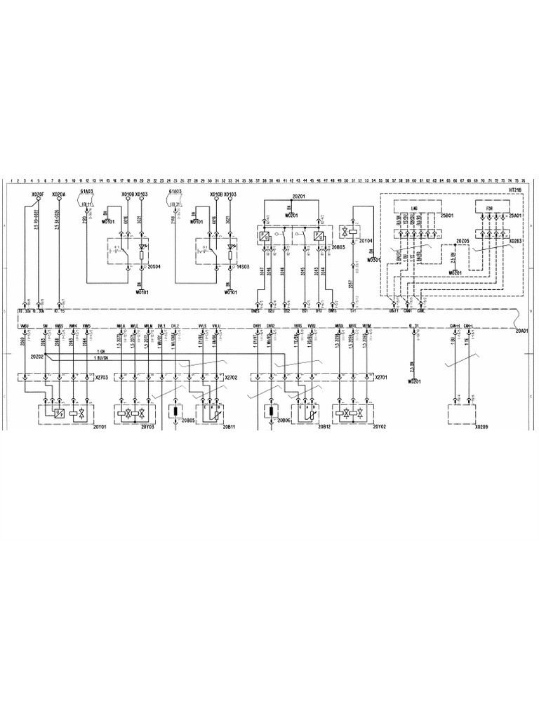 BUS SETRA 400S Esquema Eléctrico EBS | PDF