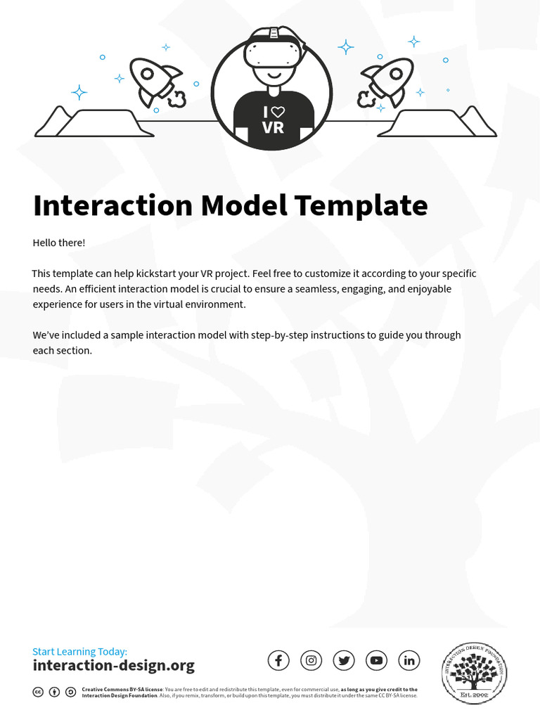 Interaction Model Pdf Virtual Reality Embodied Cognition