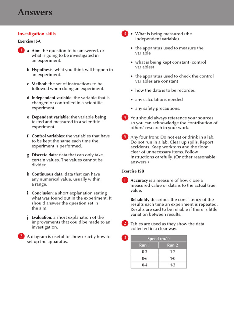 S1 To N4 Physics Practice Question Book Answers | PDF | Electricity ...