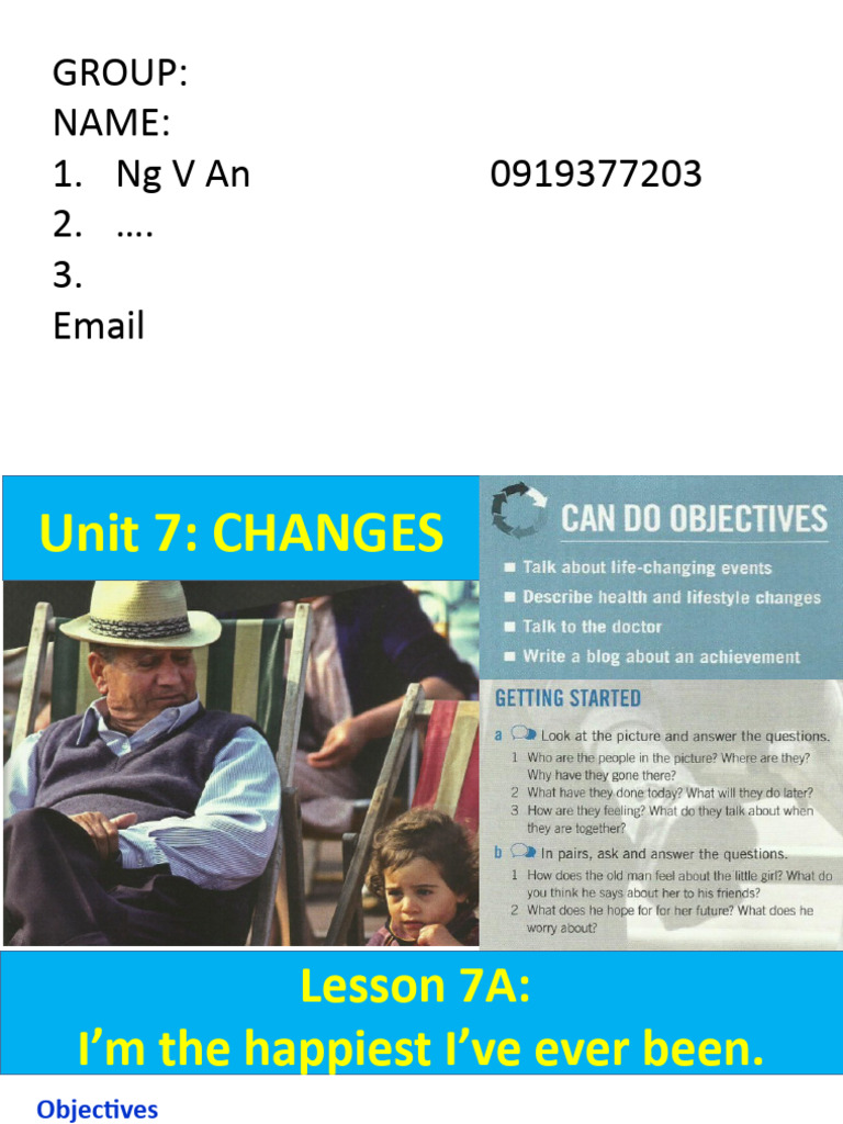 U7-Changes A-B | PDF | Language Arts & Discipline