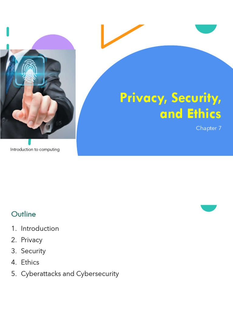 Chapter7-Privacy Security Ethics | Download Free PDF | Information ...