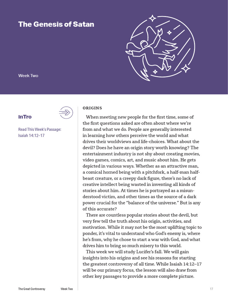 Inv - Q2-LSSN 1-12 | PDF | Book Of Deuteronomy | Satan