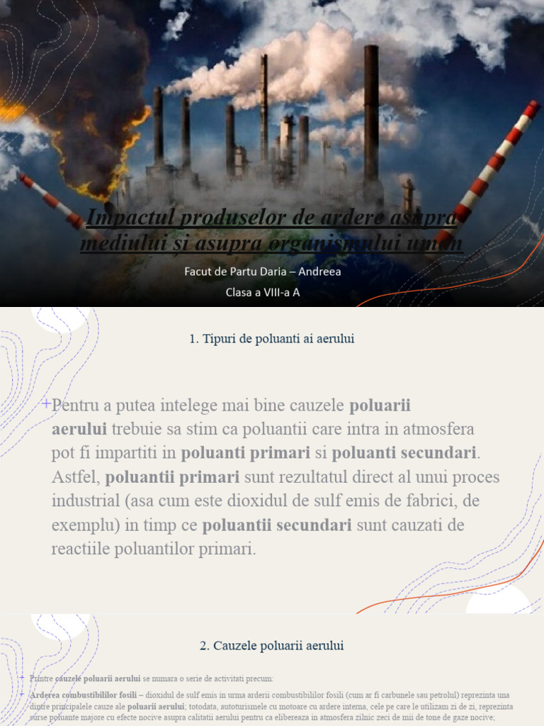 Poluarea | PDF