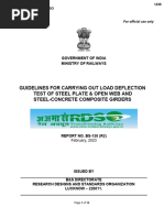 RDSO Drawing Nos INPORTANT DRG NO - RDSO | PDF | Prestressed Concrete | Structural Engineering
