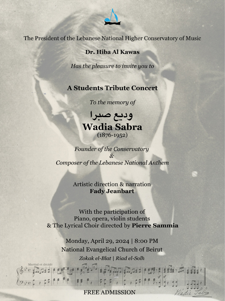 Wadia Sabra Students Concert 29-4-2024-Brochure | PDF