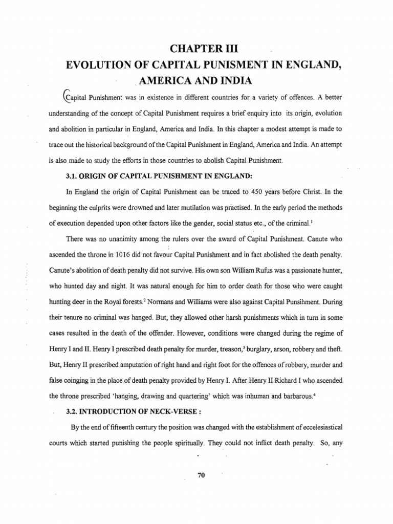 10 Chapter 3 | Download Free PDF | Capital Punishment | Punishments