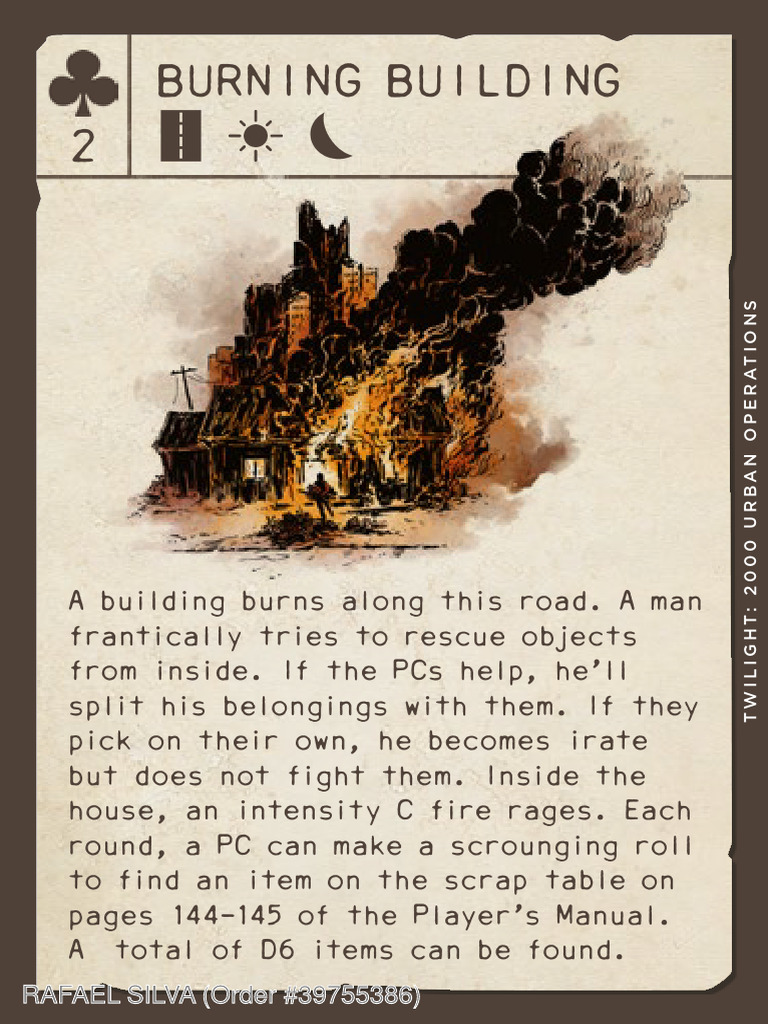 T2K4 - Urban Operations Cards | PDF
