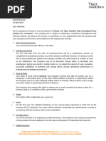 TCS Service Agreement and Surety Form | PDF | Guarantee | Virtue