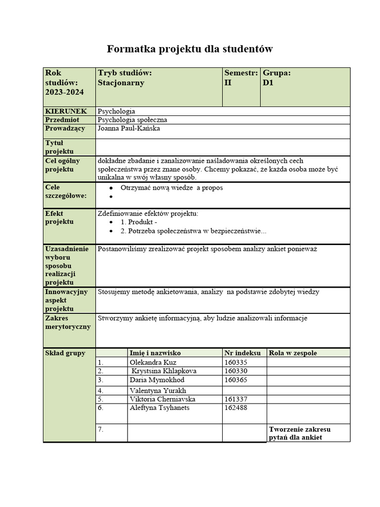 Formatka Filozofia21 | PDF