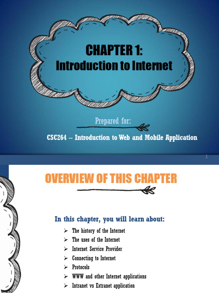 Chap 01 - Intro To Internet | Download Free PDF | World Wide Web ...