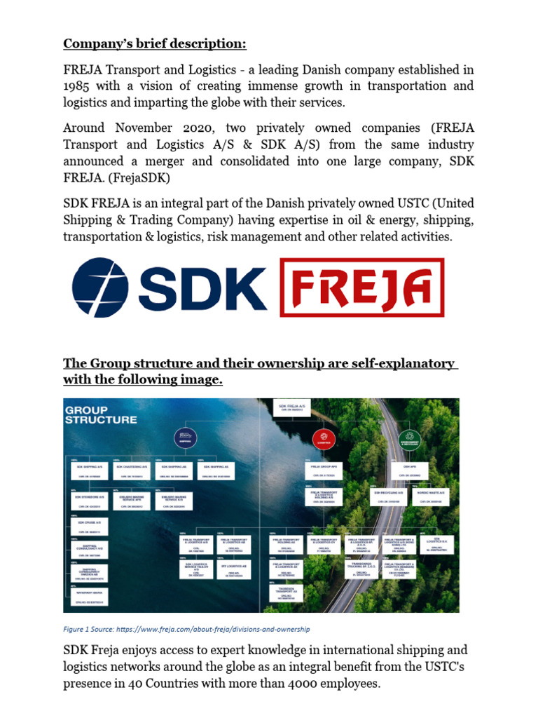 Freja Project | PDF | Logistics | Cargo