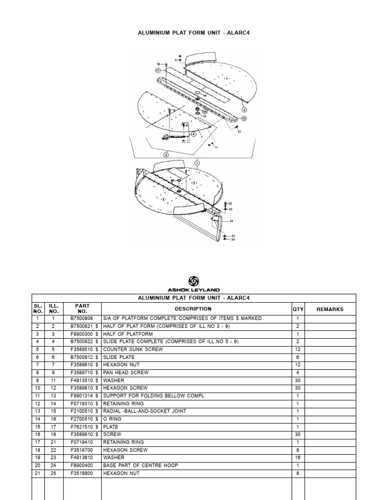 ALARC4 | PDF | Washer (Hardware) | Screw