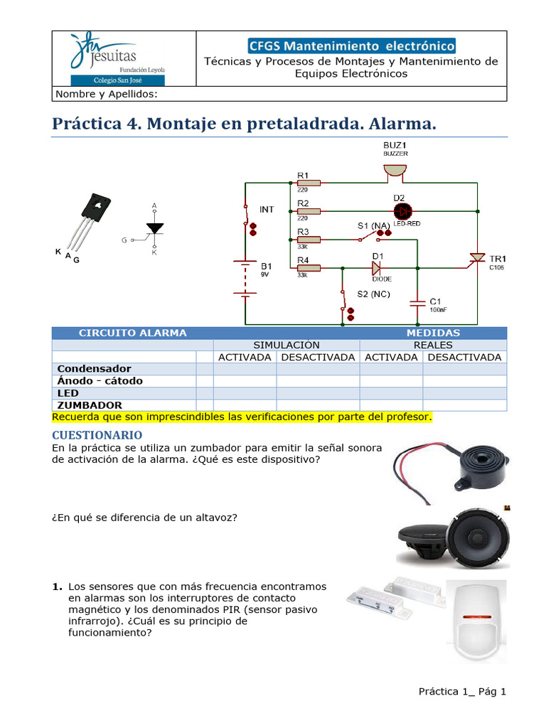 Moma PR05 Evaluacion | PDF | Red eléctrica | Electrónica