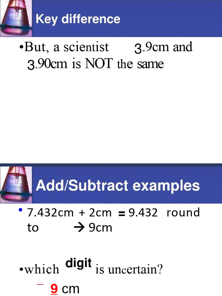 Understanding Significant Figures and Measurement Uncertainty | PDF ...