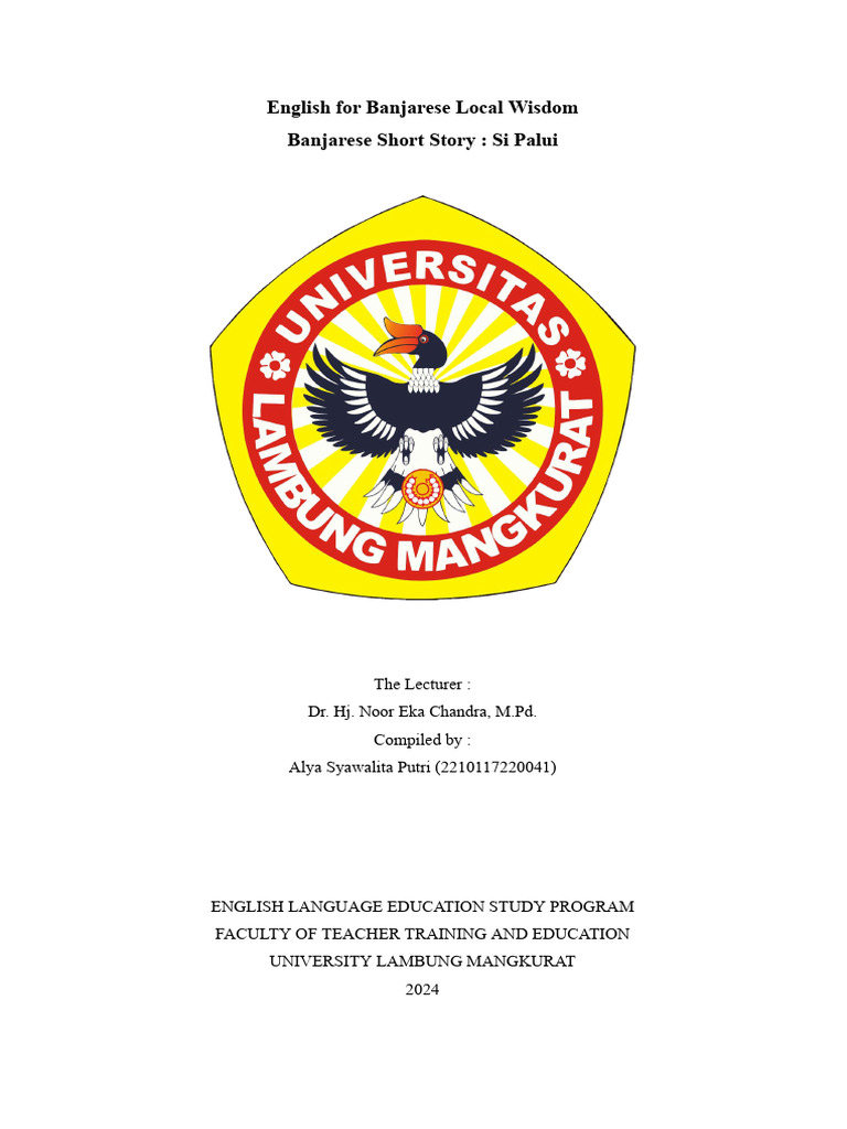 Cultural Values in Short Story Palui | PDF | Foreign Language Studies | General Fiction