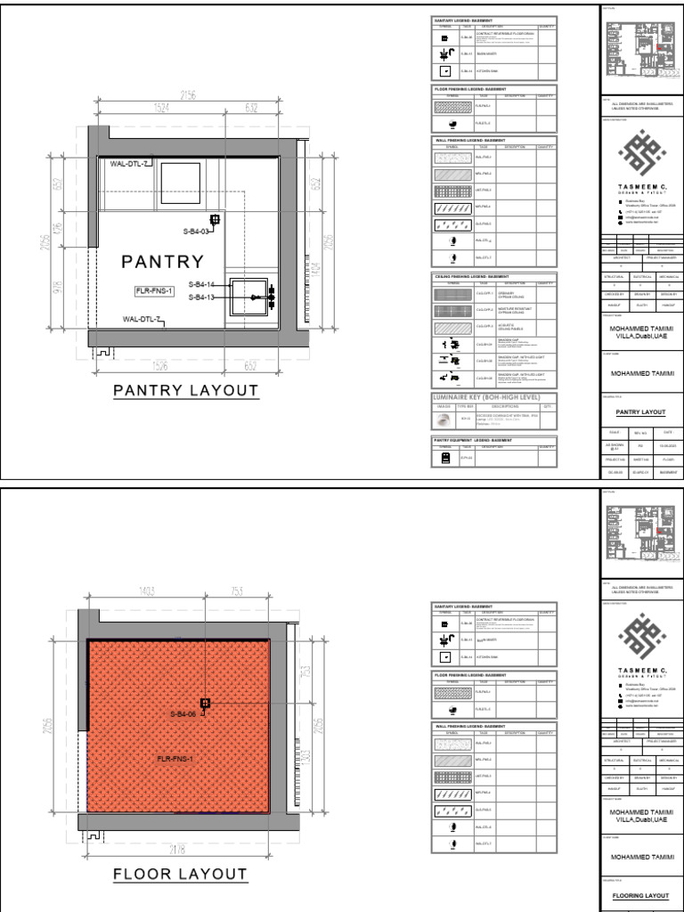 01pantry Layout | PDF | Drywall | Basement