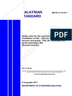 DOSH Guidelines Lift&Escalator | PDF