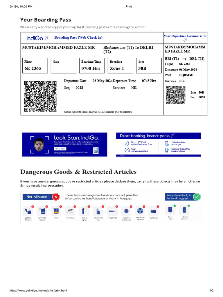 BBI Airport T1 Boarding Instructions | PDF | Aviation