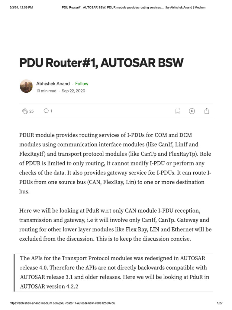 Pdu R | PDF