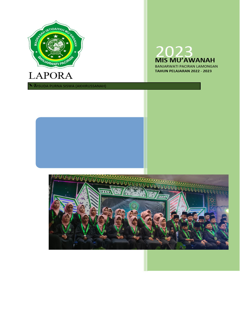 LPJ Wisuda Purna Siswa | PDF | Sains & Matematika