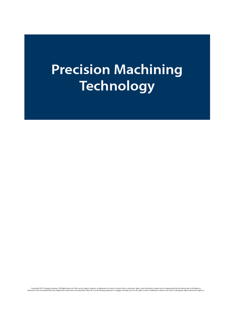 Precision Machining | PDF | Grinding (Abrasive Cutting) | Industrial ...