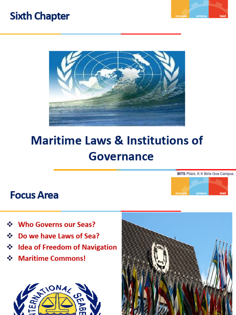 Maritime Governance Institutions | PDF | Earth Sciences | Oceanography