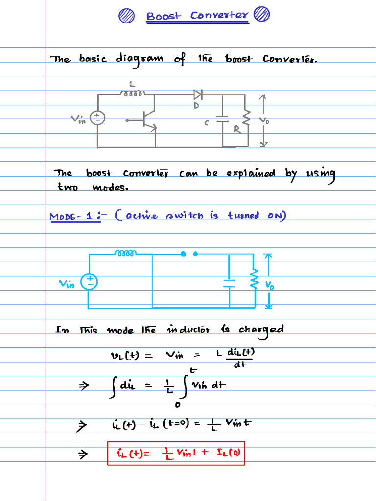 Boost Converter | PDF