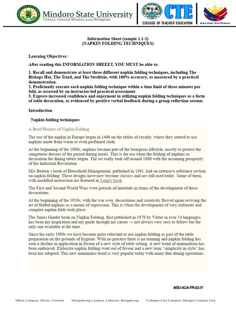 TEMPLATE-CBLM-INFORMATION-SHEET-TASK-SHEET-1 (AutoRecovered) | PDF ...