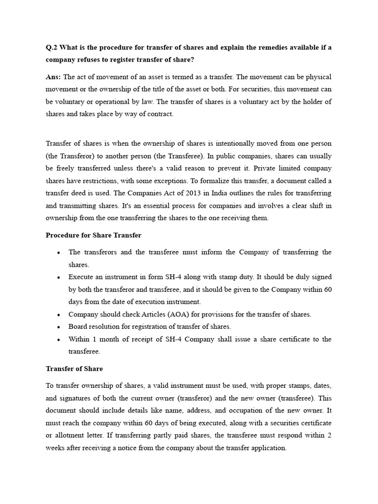 Brief Q.2 | PDF | Securities (Finance) | Government