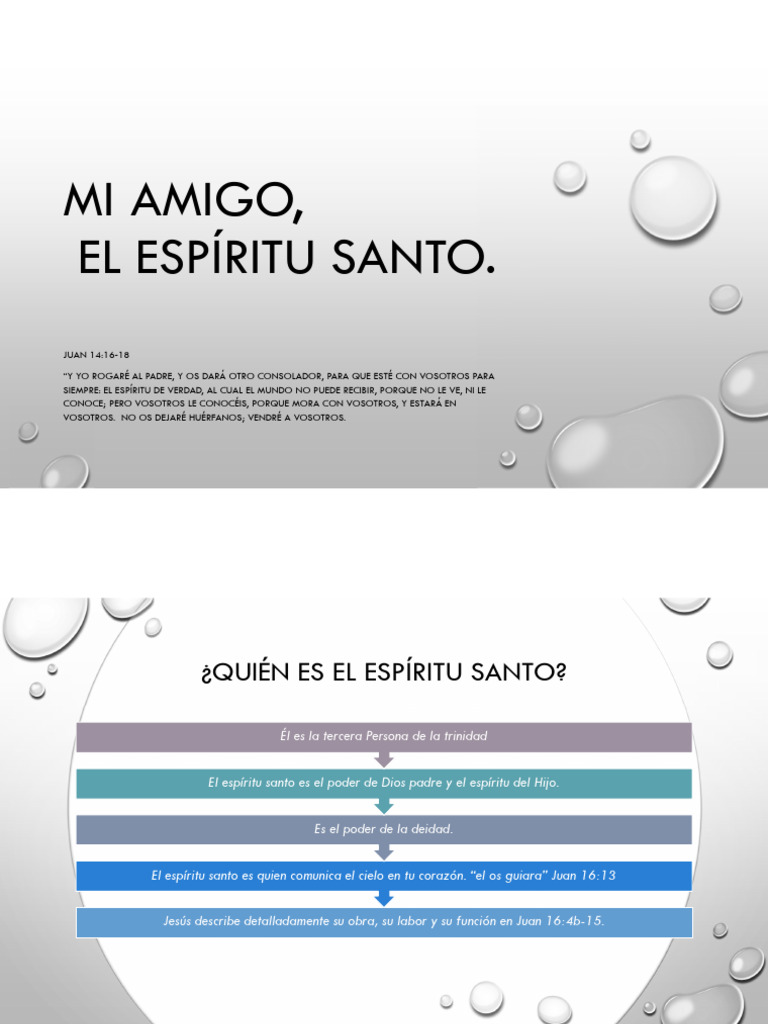 Mi Amigo El Espiritu Santo | PDF | espíritu Santo | eucaristía